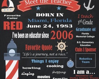 Teacher chalkboard | Etsy