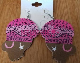 Statement Minimalist earrings African earrings designer