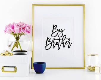 Brother printable | Etsy