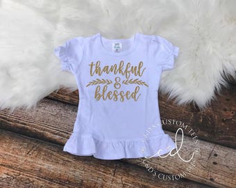 Girls thanksgiving | Etsy