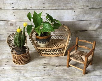 Chair planter | Etsy