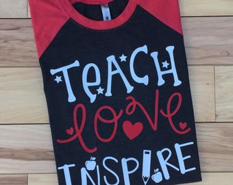 Teacher t shirts | Etsy