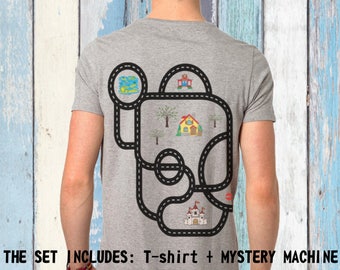 Road map shirt | Etsy