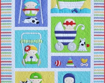 Baby quilt pattern | Etsy
