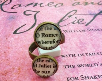 Romeo juliet ring | Etsy