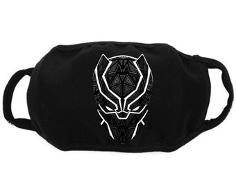 Black panther mask | Etsy