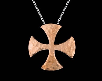 Exclusive Wooden Handmade Neck Pectoral Cross Ethnic Style