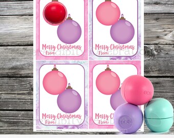 Eos lip balm card | Etsy