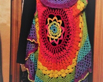 Mandala vest | Etsy