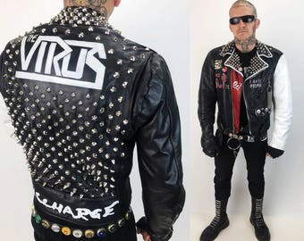 Punk jacket | Etsy