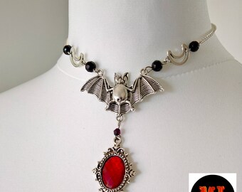 Vampire necklace | Etsy