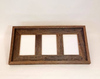 Reclaimed wood frame | Etsy