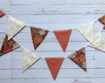 Autumn bunting | Etsy