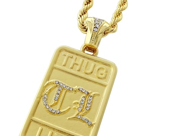 Thug life necklace | Etsy