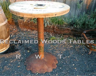 Cable reel table | Etsy