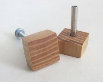 Wood drawer pulls | Etsy