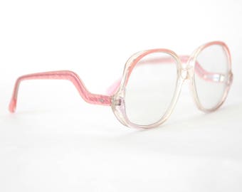 Pink eyeglass frames | Etsy