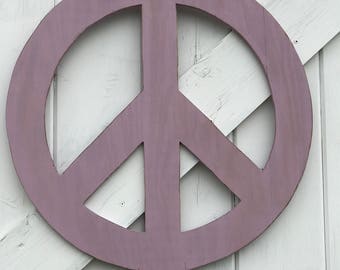 Large peace sign | Etsy
