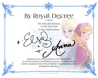 Elsa coronation | Etsy