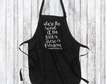 Christian aprons | Etsy