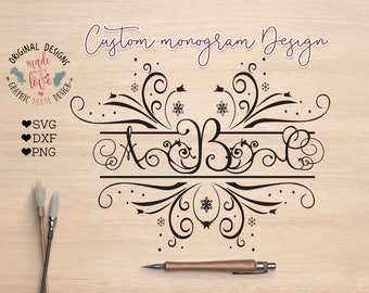 Monogram design | Etsy