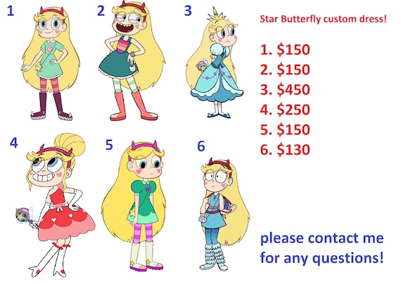 Star vs the Forces of Evil Star Butterfly cosplay costume