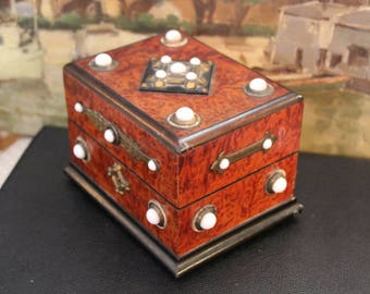 Antique jewelry box | Etsy