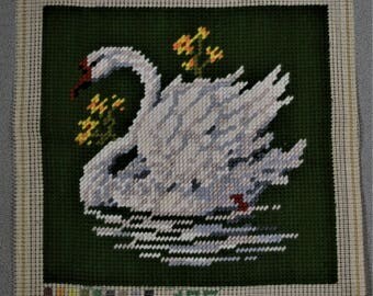 Finished needlepoint | Etsy