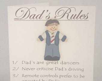 Dads rule | Etsy
