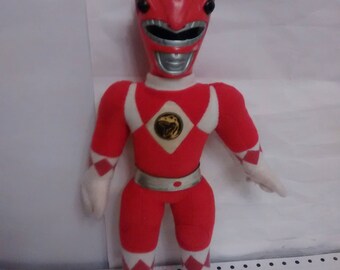 Red power ranger | Etsy
