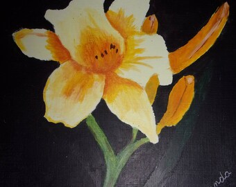 Paintings of lilies | Etsy