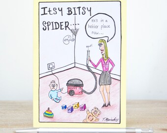 Itsy bitsy spider | Etsy