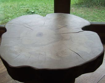 Tree stump table | Etsy