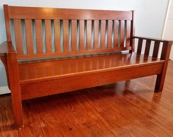 Mission bench | Etsy