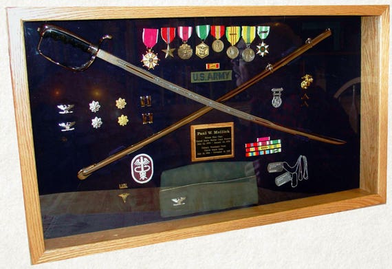 Military Sword Display Case