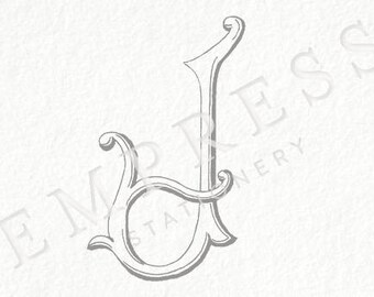 Monogram j | Etsy