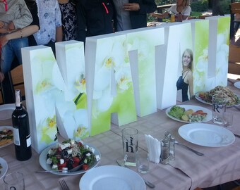 Styrofoam letters | Etsy