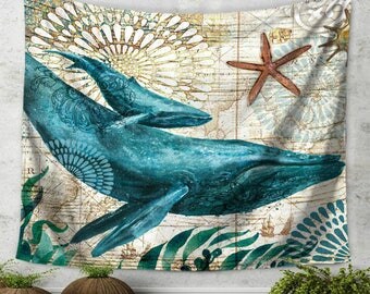 Ocean tapestry | Etsy