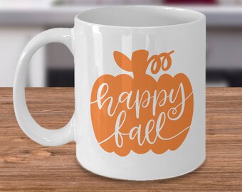 Autumn coffee mug | Etsy