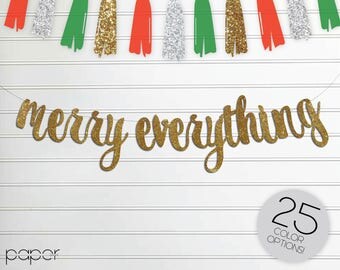Merry everything | Etsy