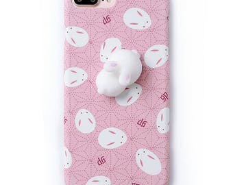 Rabbit phone case | Etsy