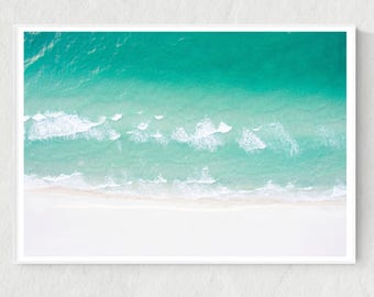 Ocean Wave Art Surf Art Beach Poster Ocean Poster Abstract