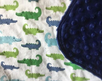 Alligator blanket | Etsy