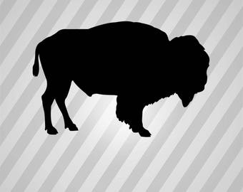 Bison svg file | Etsy
