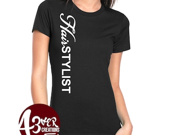 Hair stylist shirt | Etsy