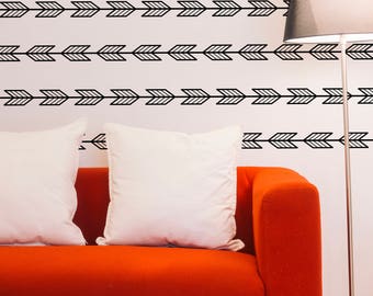 Arrow wall decal | Etsy