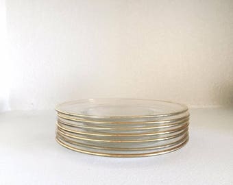 Clear glass plate | Etsy