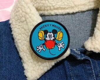 Mickey mouse patches | Etsy