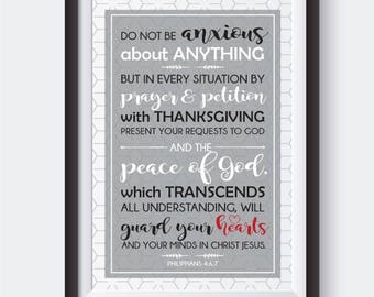 Philippians 4 6 | Etsy