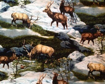 Elk fabric | Etsy